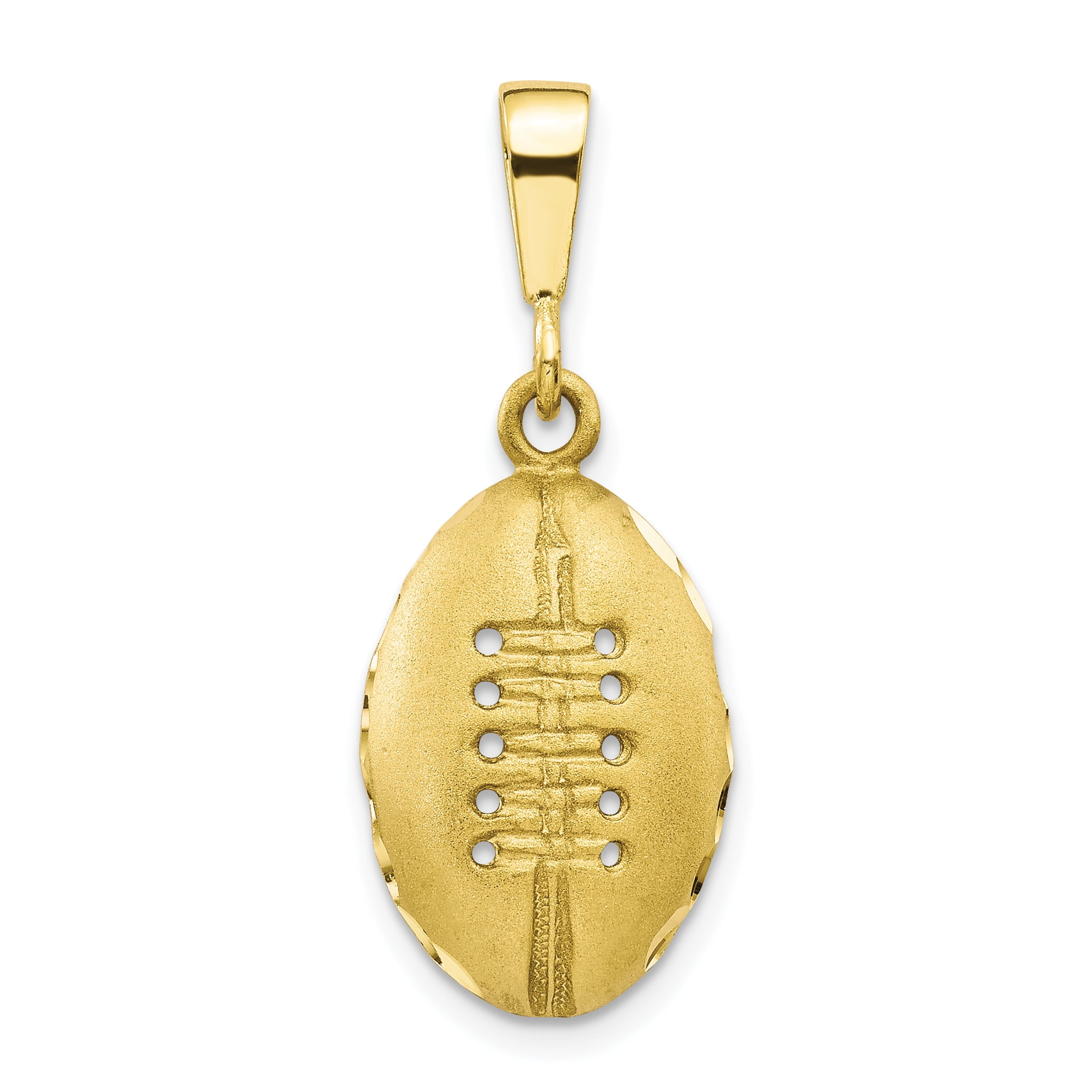 Beautiful 10K Football Charm - Walmart.com