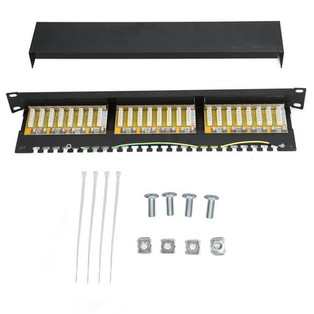 Cable Patch Panel,24 Port Patch Panel Coupler Patch Panel Network Patch ...