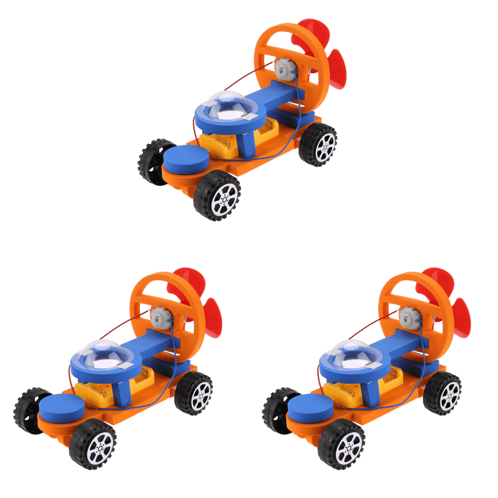 DIY Car Model Kid Educational Science F1 Electric Propulsion Racing Kit ...