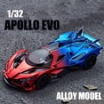 1:32 Apollo EVO Sports Supercar High Precision Alloy Model Diecast ...