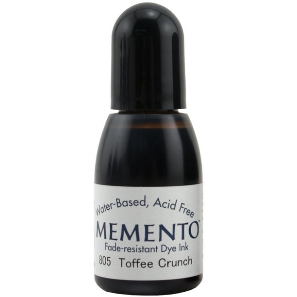 Memento Dye Ink Refill .5oz-Toffee Crunch - Walmart.com