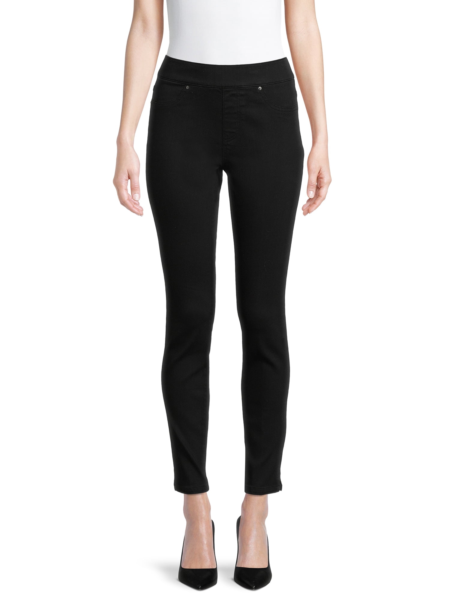 The Pioneer Woman Denim Pull-On Jegging Pants, Women's - Walmart.com