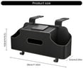 Easy Install Car Seat Back Organizers Multipurpose Storage Solution ...