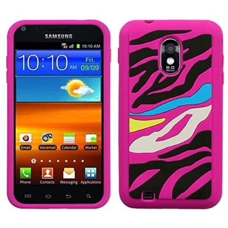MyBat Rainbow Zebra/Pastel Skin Cover for Samsung D710 (Epic 4G Touch ...