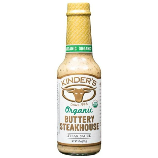 Kinders KHFM00313357 Organic Buttery Steakhouse Sauce - 9.7 oz ...