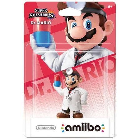 Nintendo Amiibo Dr Mario Super Smash Bros. (Universal) - Walmart.com