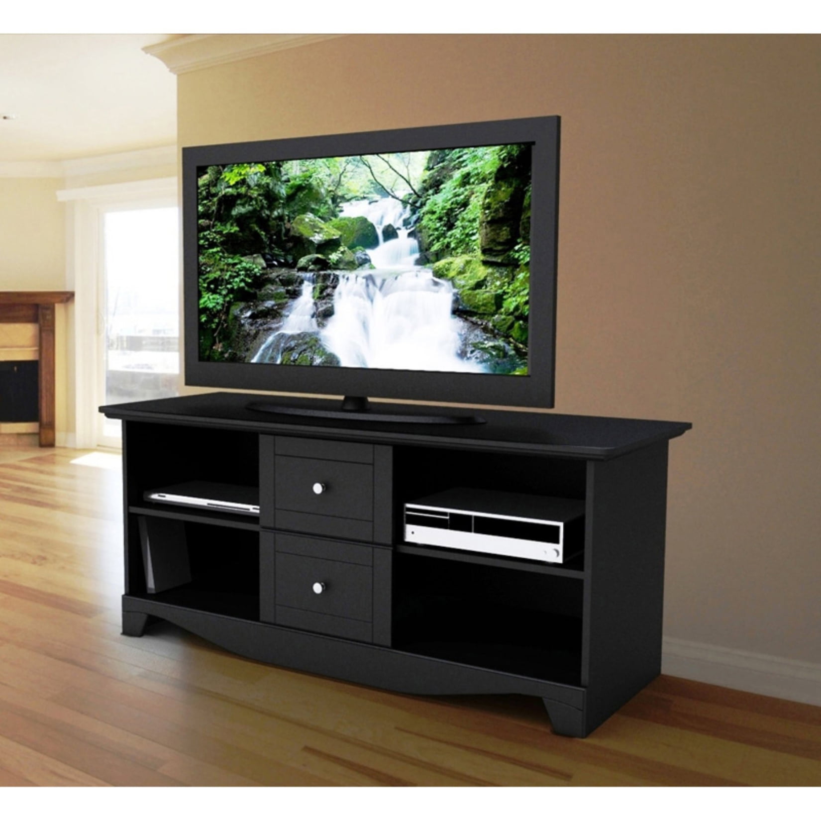 Nexera Pinnacle 56 in. TV Console with 2 Drawers - Walmart.com