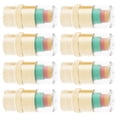 8Pcs Tire Cap Easy Quick Installation for Car Motorcycles Tire Pressure ...