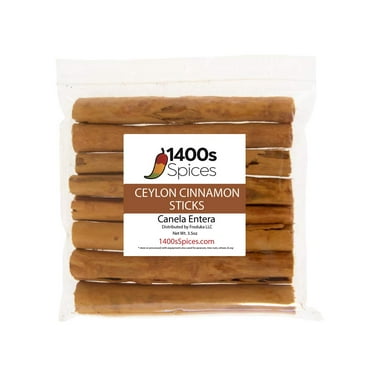 Premium Cinnamon Sticks - 3.5 oz (100g): True Ceylon Spice, Product of ...