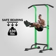 SOGES Freestanding Pull Up Fitness Tower, Adjustable Height, Strength ...