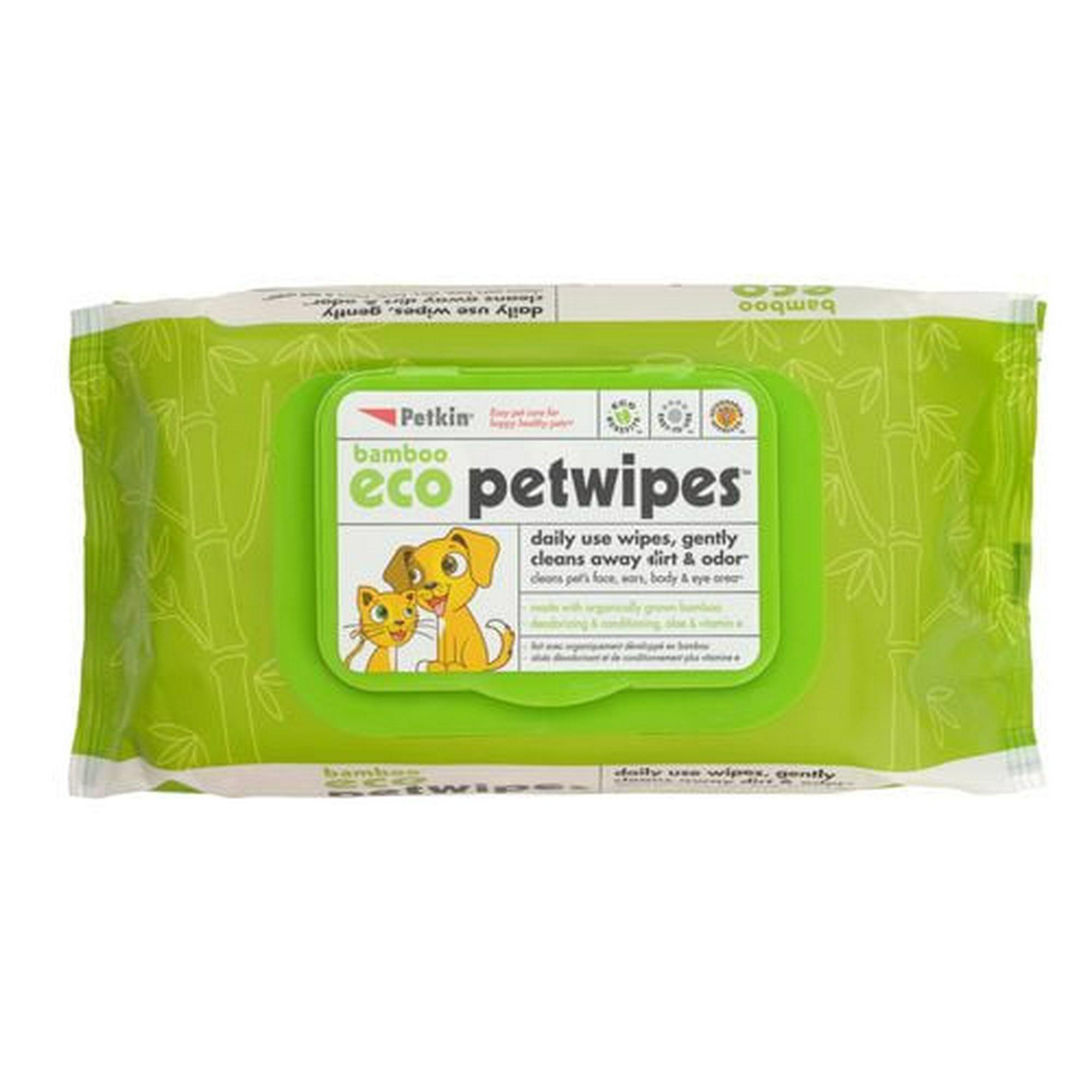 Click here for Petkin Bamboo Eco Petwipes - 80ct 80 Ct prices