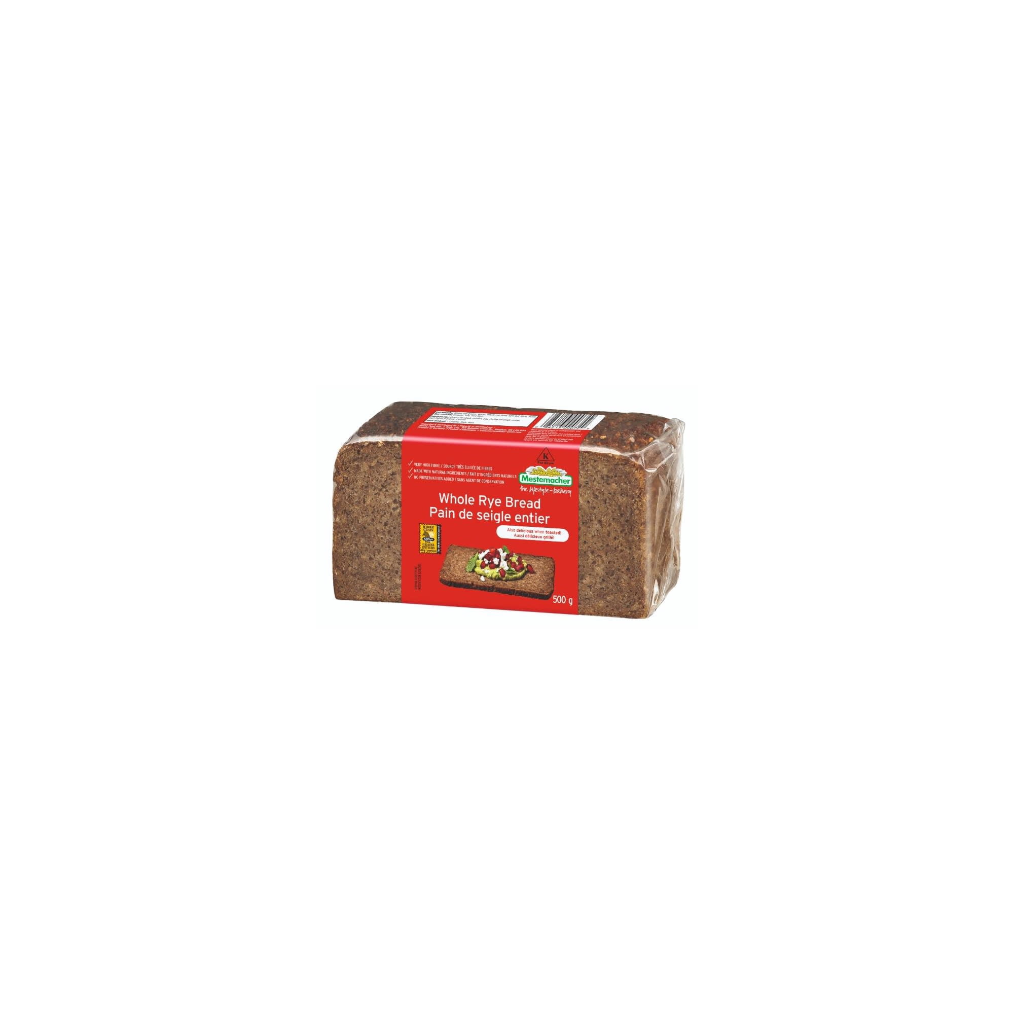 Click here for Mestemacher Whole Rye Bread Loaf 500 G 500 G prices