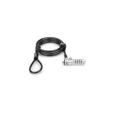Targus Defcon 3-in-1 Universal Serialized Combo Cable Lock - Walmart.com