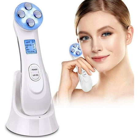 Facial Lifting Ultrasonic Beauty Device Machine Led Light Therapy ...