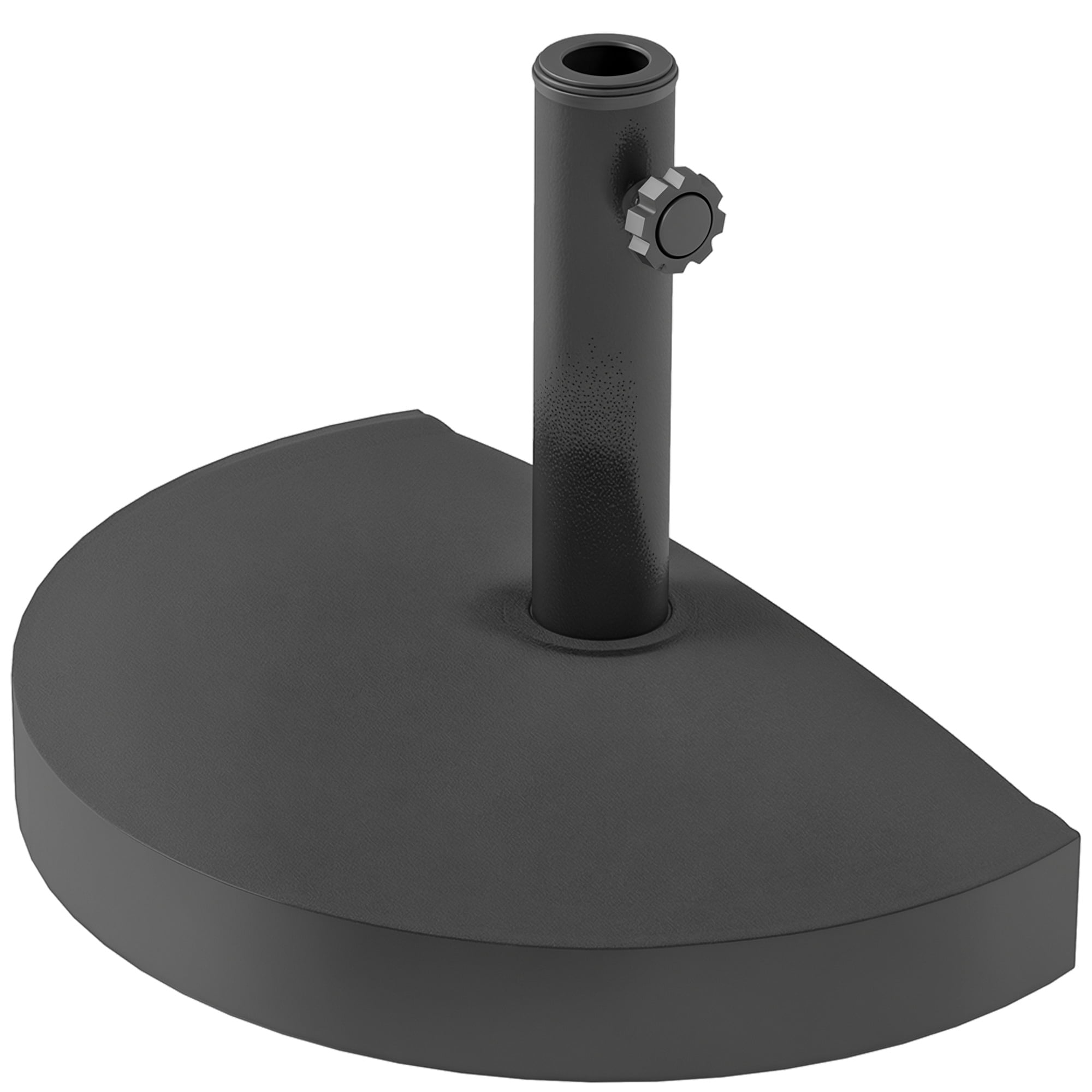 Click here for Outsunny 20 Lbs Resin Half Parasol Base Outdoor Um... prices