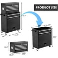 Tool chest 8-Drawer High Capacity Rolling Tool box with Wheels ...