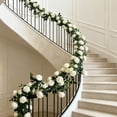 21-Head Rose Vines And Rose Floral Vines Backdrops And European-Style ...