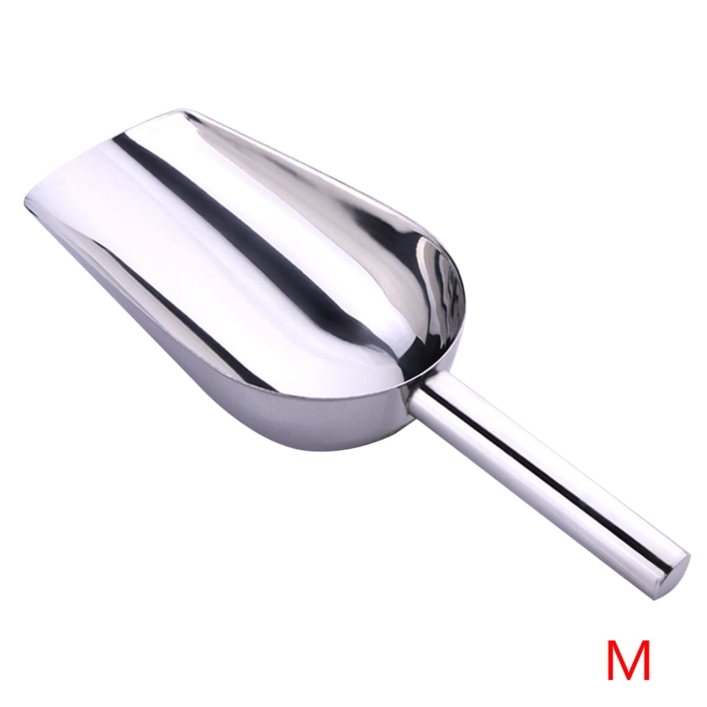 Stainless Steel Kitchen Cereal Utility Scoop Rice Flour Popcorn Dry ...