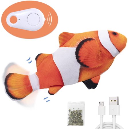 LINLINPAPA Floppy Fish Toy with Remote Upgraded for 2022, Realistic ...