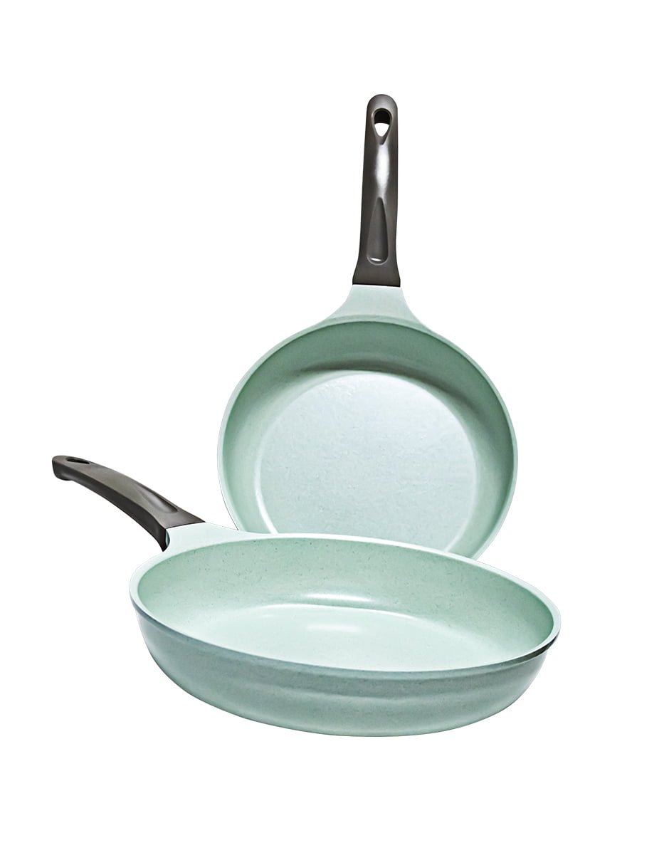 SET DE 2 SARTENES JADE PAN 20 Y 24 CMS Recubrimiento de Cerámica Jade ...