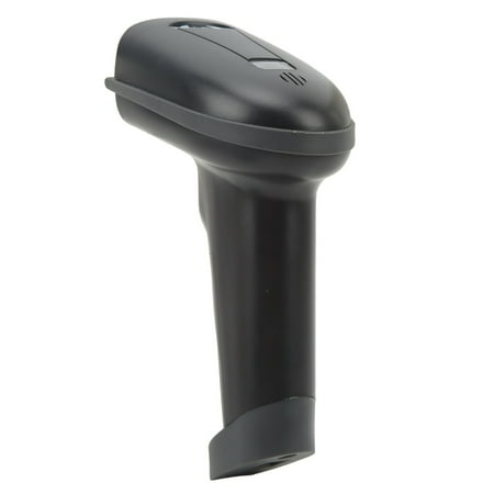 Cordless Barcode Reader, 6500K LED ABS TPU 1D Barcode Scanner 433Mhz 2 ...