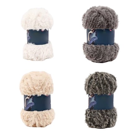 enqiretly Knit Yarn Fur Ball Sewing Supplies DIY Prop Colorful Softness ...
