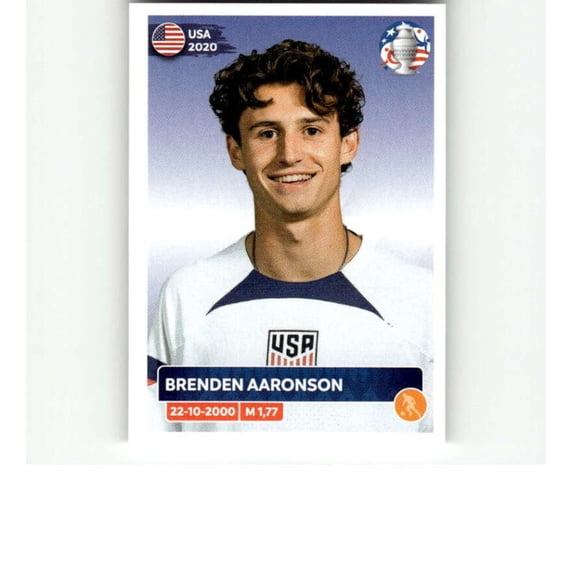 2024 Panini CONMEBOL Copa America Sticker #USA17 Paxten Aaronson USA ...