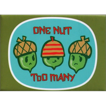 Squirrel Nuts One Nut Too Many Magnet BM1607 | Walmart Canada