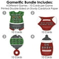 Big Dot of Happiness End Zone - Football - 4 Baby Shower Games - 10 ...