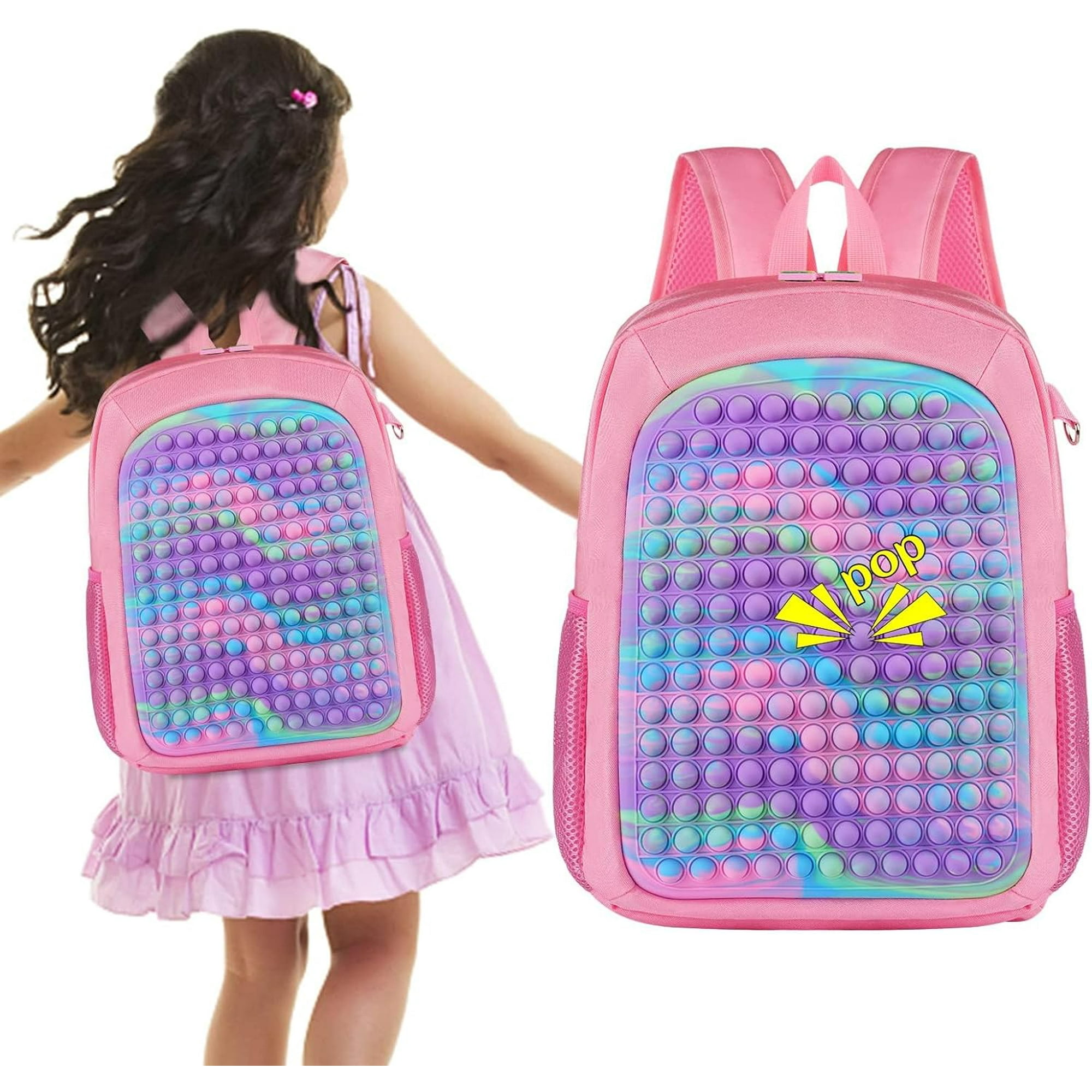 Click here for Surjde Large Pop Backpack For Girls School Bookbag... prices