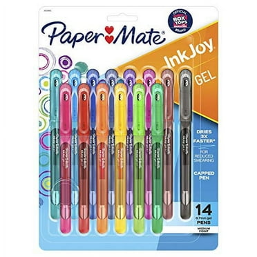 Paper Mate InkJoy Colorful Gel Pens, Medium Point (0.7 mm), Assorted ...