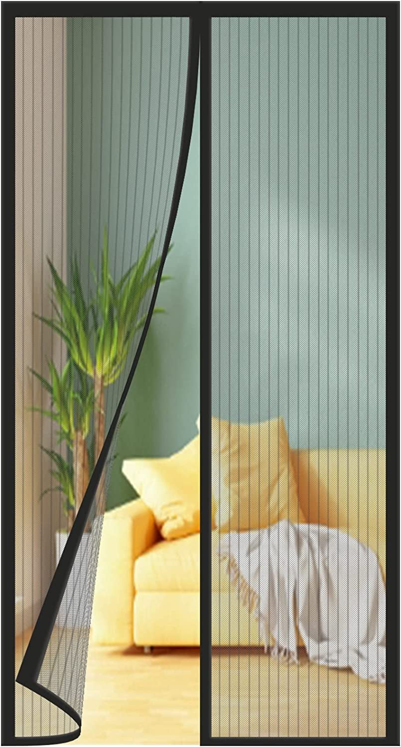 Magnetic Screen Door Easy Install Screen for Doorways/Doors/Patio ...