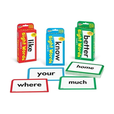 Sight Words Level 2 Skill Drill Flash Cards - Walmart.com
