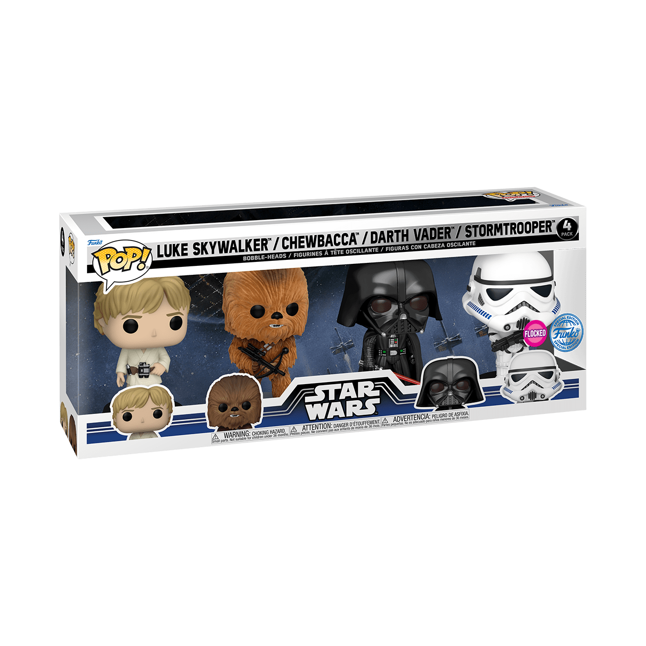 Click here for Funko Pop Star Wars: New Classics 4pk(Fl) prices