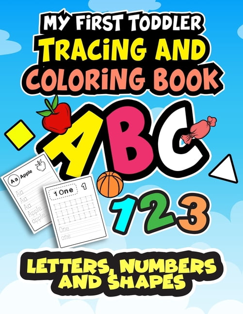 Fun Educational Activity Books Ages 1-3: My First Toddler Tracing and ...