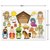 Walmart Kids Christmas Crafts: Build-Your-Own Religious Nativity Scene ...