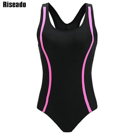 Colorblock Een Stuk Badpak 2022 Racerback Badmode Vrouwen Sport Zwemmen ...