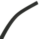 25 Ft Polyethylene Split Wire Loom Conduit Tubing, Black, Flexible ...