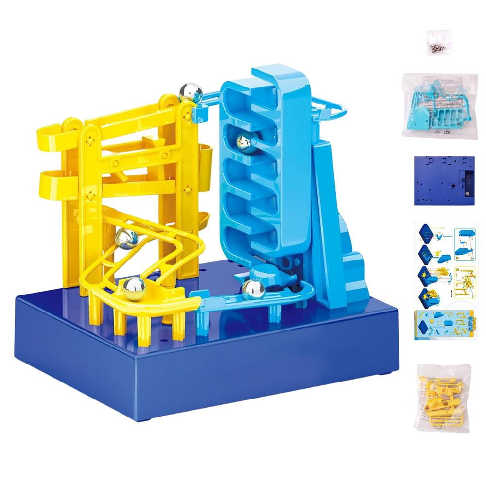 Buy Marble Race Track Game|Marble Runs Toy Construction Building Blocks ...
