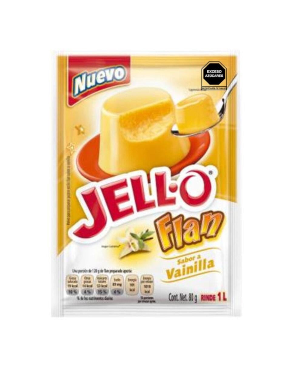 Pack de 4 Flan Jello Vainilla 12/80 gr Jello Vainilla | Walmart en línea