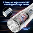 Adult Toy Mens Aircraft Cup Fully Automatic Telescopic Rotating