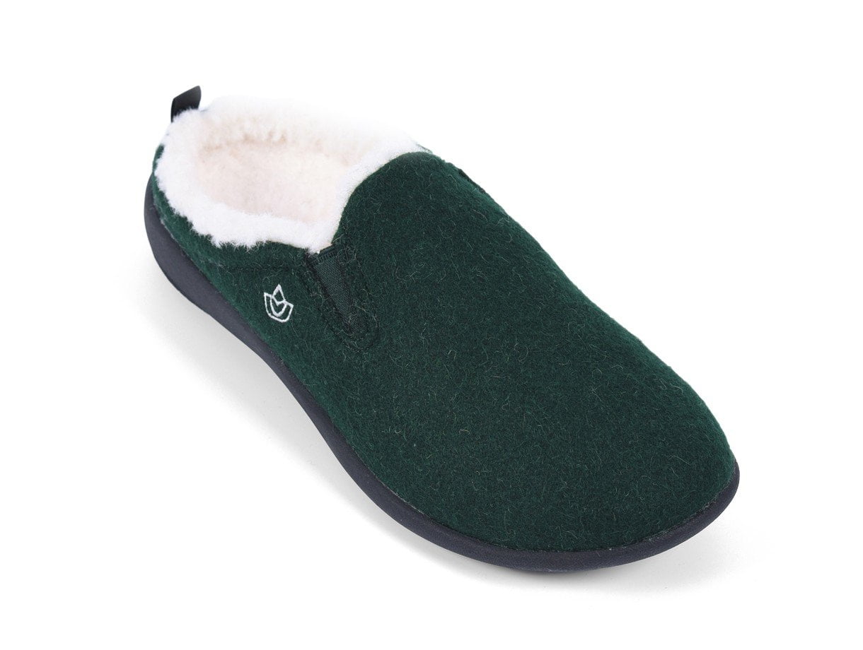 Spenco Dundee Women's Arch Supportive Wool Slippers - Walmart.com
