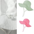 Baby Sun Nursery Hat Bonnet Wide Brimmed Beach for Girls Comfortable ...