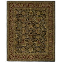 SAFAVIEH Classic Collection CL359A Handmade Navy/Red Rug - Walmart.com