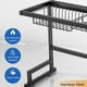 2-Tier Sink Rack Dish Drainer Kitchen Sink Rack Storage Rack, Over The ...