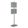 M&T Displays Free Standing Advertising Display Stand with 2 x (11x17 ...