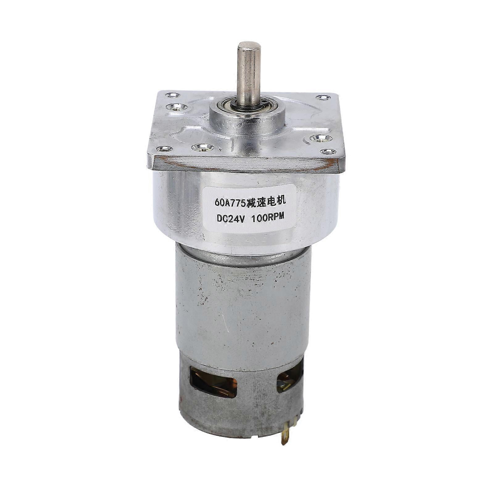 Gear Motor DC 24V 3.8A Speed Reduction Self Locking Reversible Worm ...
