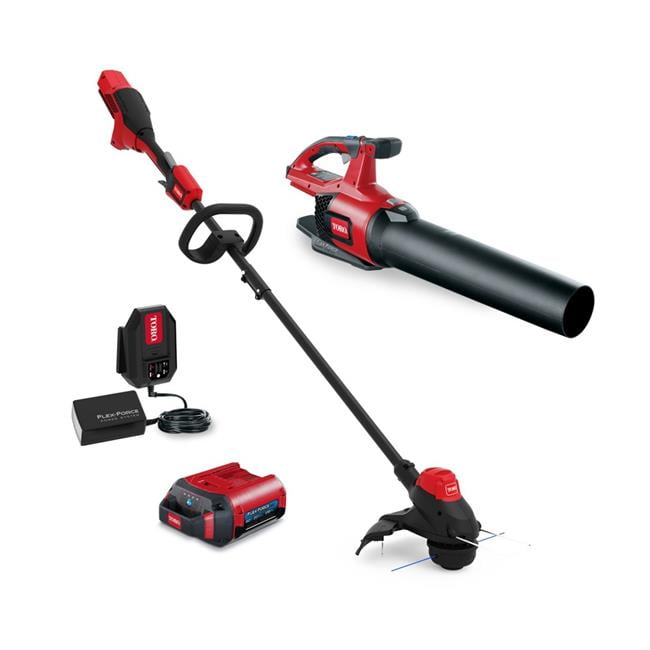 Click here for Toro 13 In. 60v Trimmer & Leaf Blower Combo Kit prices