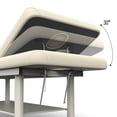 LoLado Wide Stationary Massage Table with Backrest for Beauty Spa ...