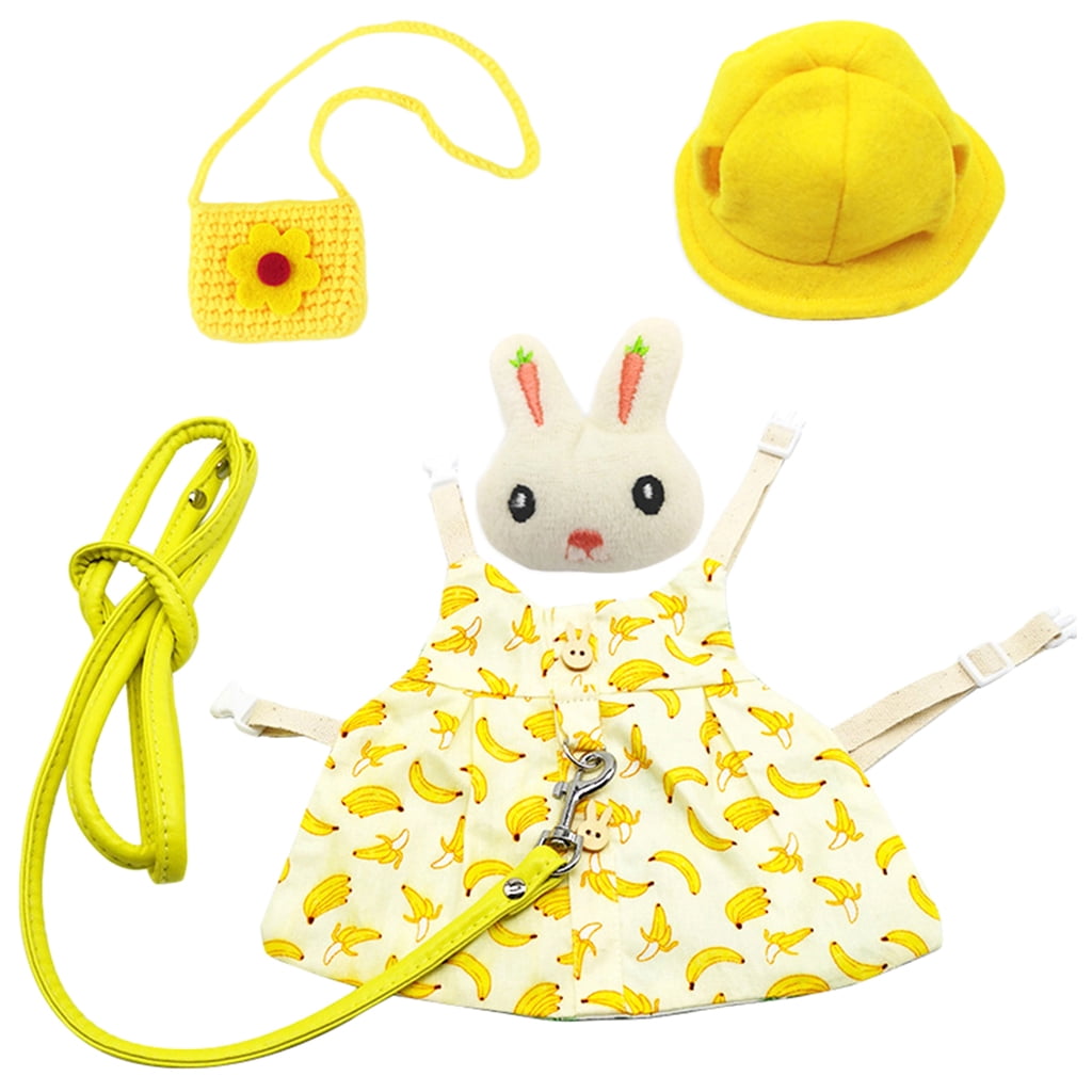 Conjunto De Vestido Para Mascotas Sunnimix Chaleco De Conejo Ropa ...